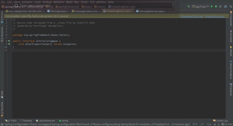 Руководство по Spring. Жизненный цикл бинов. – PROSELYTE