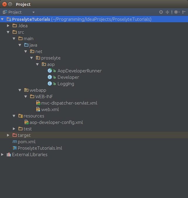 Руководство по Spring. АОП в Spring с использованием XML (пример приложения). – PROSELYTE