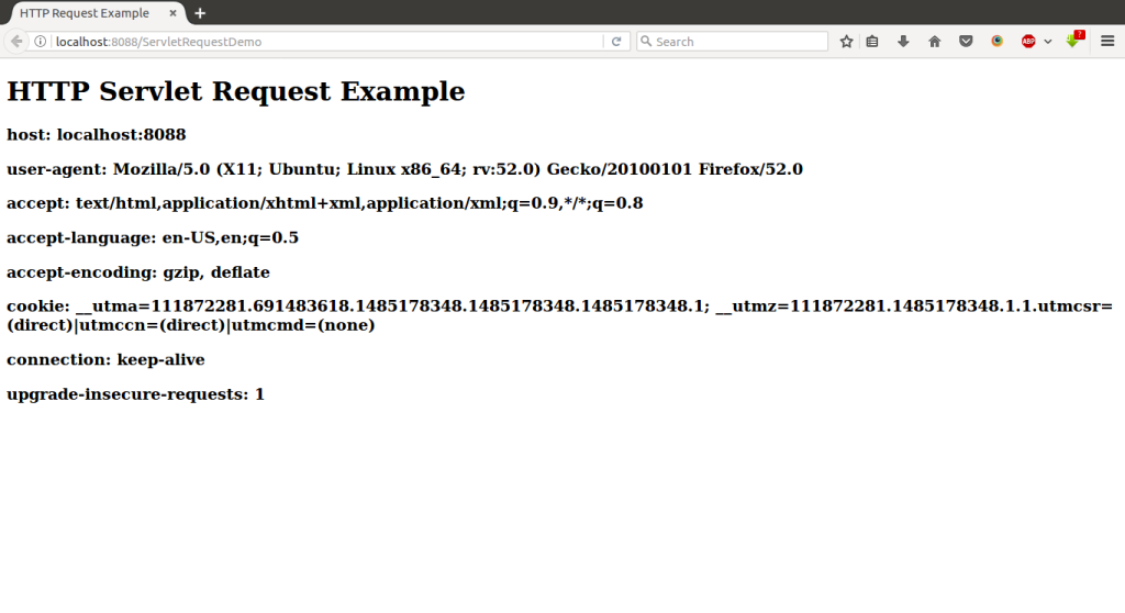 Руководство по Servlets. Запрос клиента. – PROSELYTE