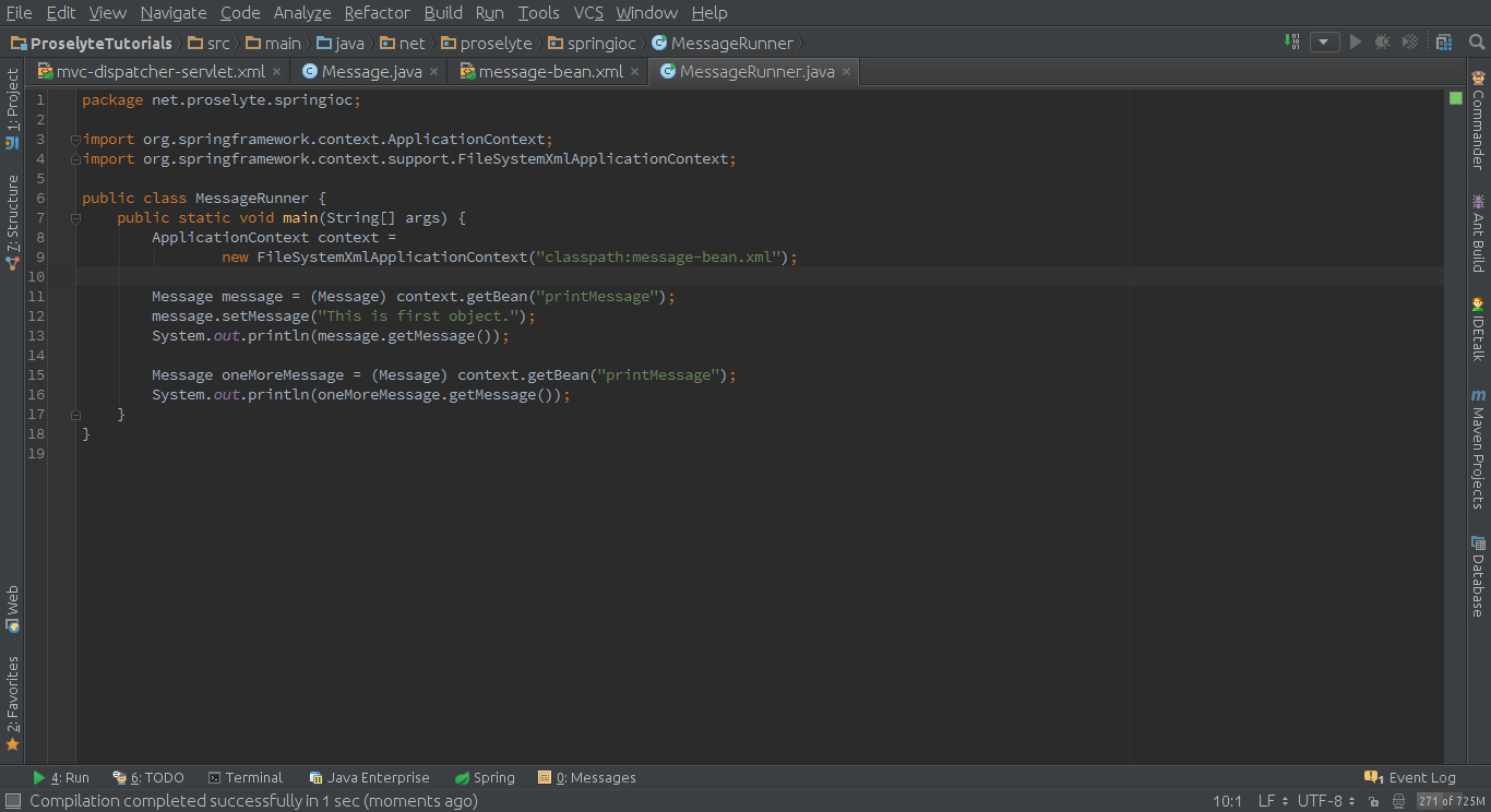 singleton_messageRunner – PROSELYTE